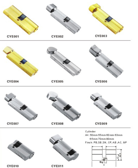 Autocad Lock Mortise Cylinder