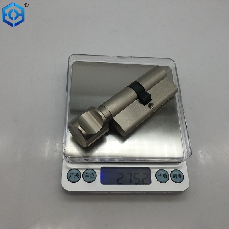 Satin Nickel Brass Euro Cylinder Locks Thumbturn Cylinder - Buy b&q ...