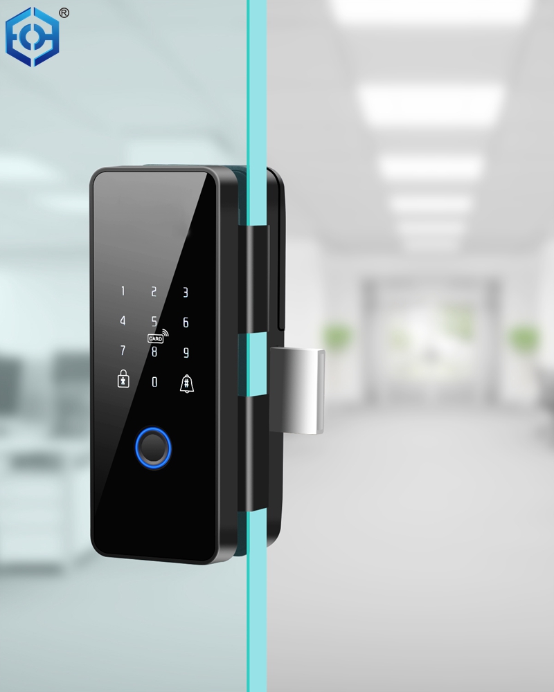 Smart Lock for Glass Door Biometric Fingerprint Lock TTlock Tuya Wifi ...
