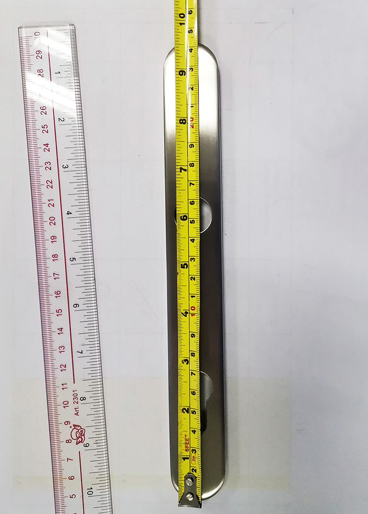 Stainless Steel 304 Tubular Narrow Panel Door Handle for Aluminum Frame ...