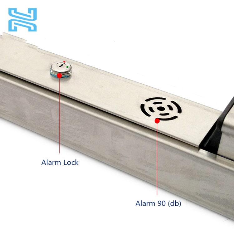 Three Locking Point Panic Bar Exit Device Lock Rim Exit Device - Buy ...