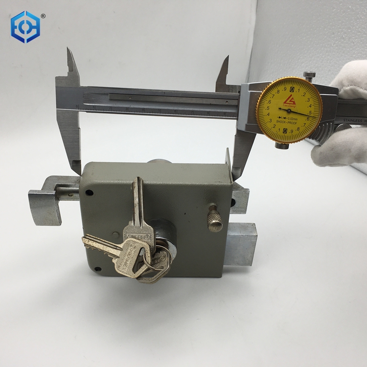 China Brass Double Cylinder Steel Rim Lock - Buy rim lock, Steel Rim ...