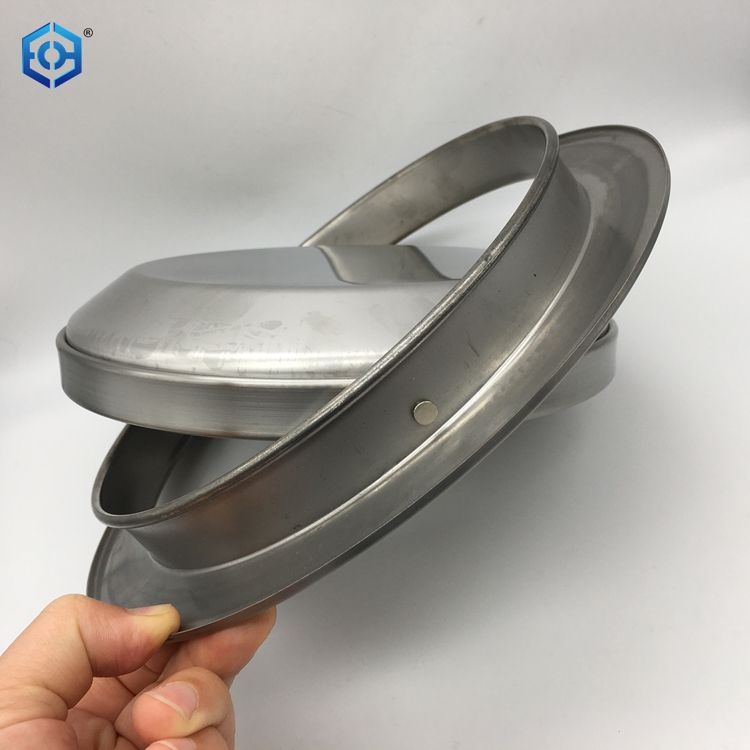 Stainless Steel Garbage Flap Lid Trash Bin Cover Flush Built-in Balance ...