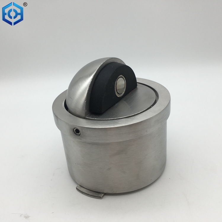 Solid Stainless Steel Magnetic Hidden Concealed Door Stopper - Buy Door ...