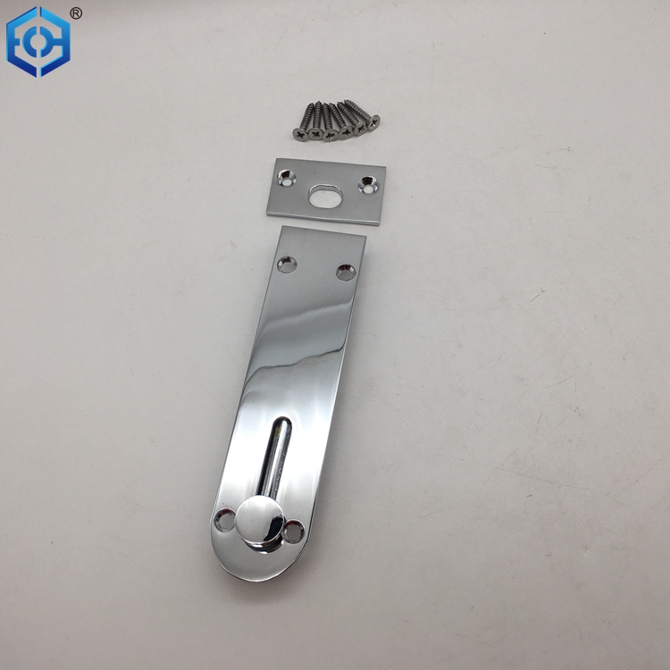 Chrome Brass Modern Brass Surface Mounted Floor Door Lock Bolt - Buy ...