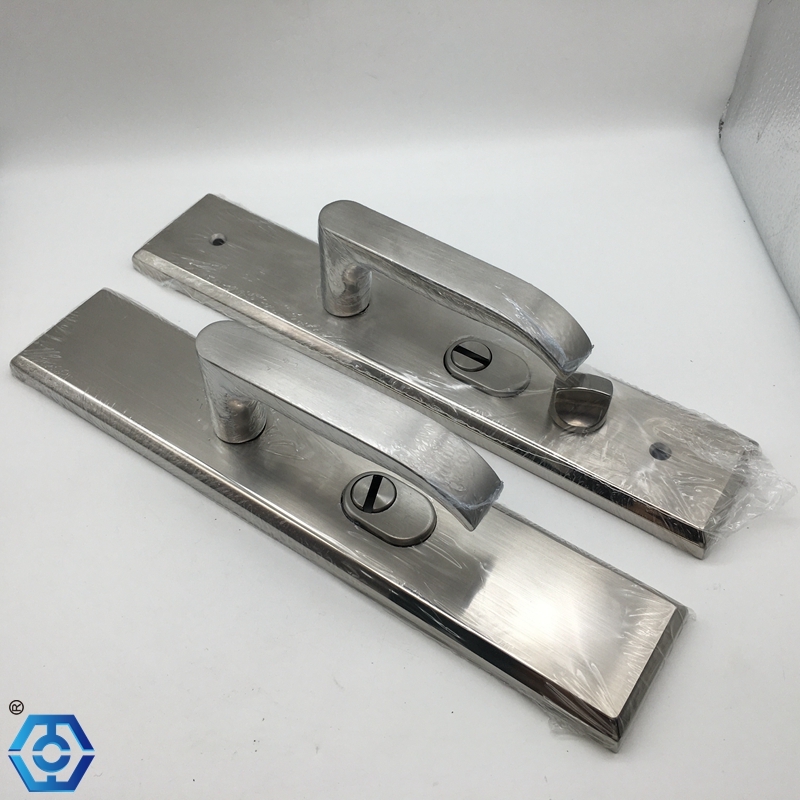 Satin Nickel Stainless Steel Exterior Entry Door Lock Sets - Buy keypad ...