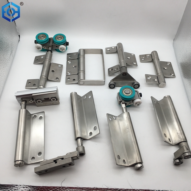 Bifold Door Roller Hinge Bi-Fold Door Hardware Kit for Four Doors All ...