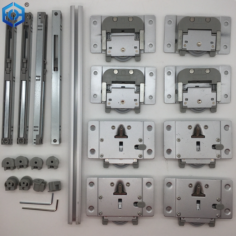 Wardrobe Sliding Door Rollers Sliding Wheels with Soft Closing System ...