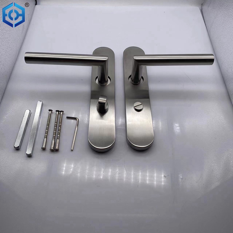 SSS Door Handle on Backplate with Thumb Turn for 70 Mortice Lock - Buy ...