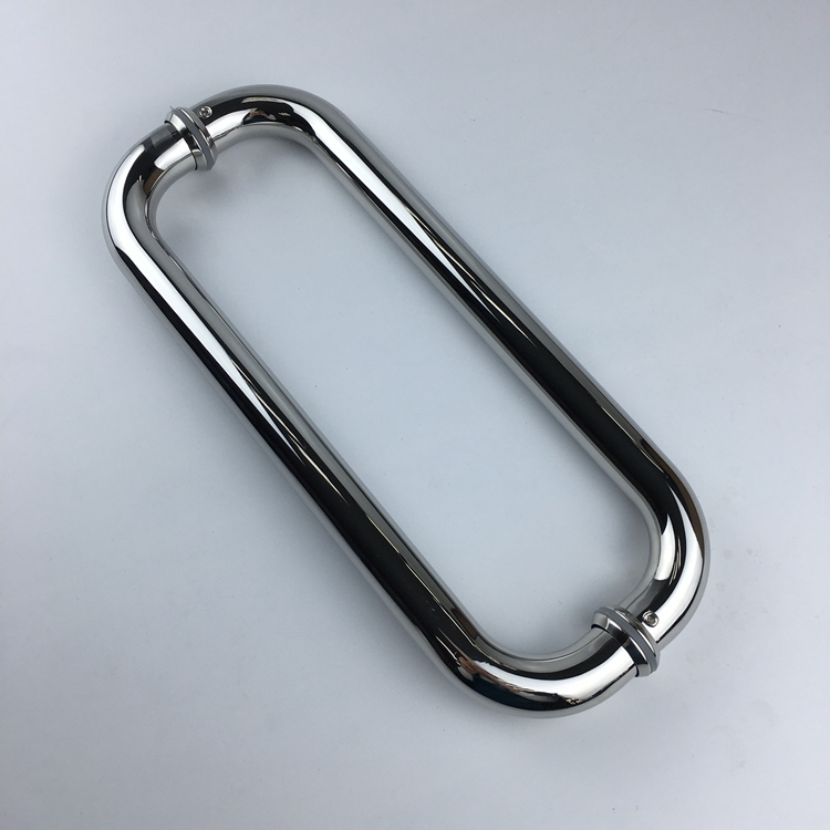 PSS Stainless Steel Bathroom Hardware Round Rube French Glass Door ...