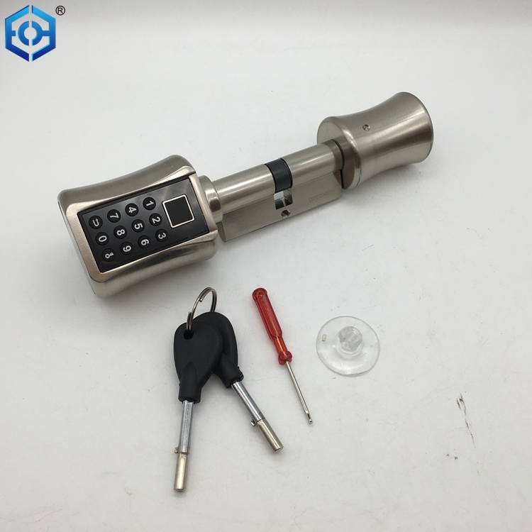 Smart Lock Cylinder Fingerprint/ Keypad Suitable for Most EU Door Locks ...