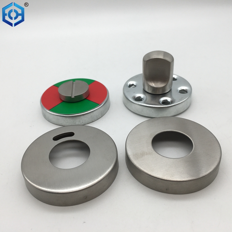 SSS And Black Stainless Steel Thumb Turn Door Lock with Indicator - Buy ...