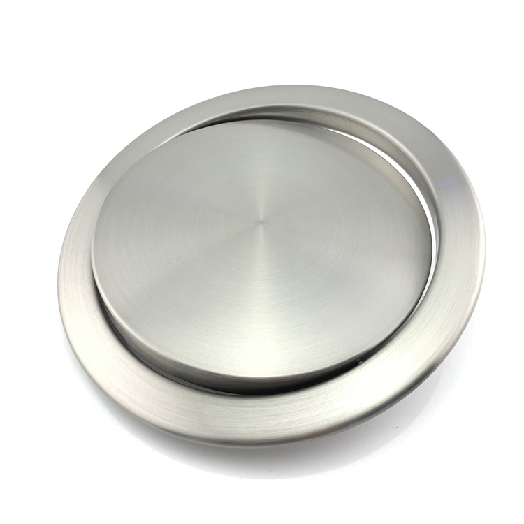 Kitchen Bar Built in Trash Can Cover Flush Recessed Dustbin Trash Bin ...