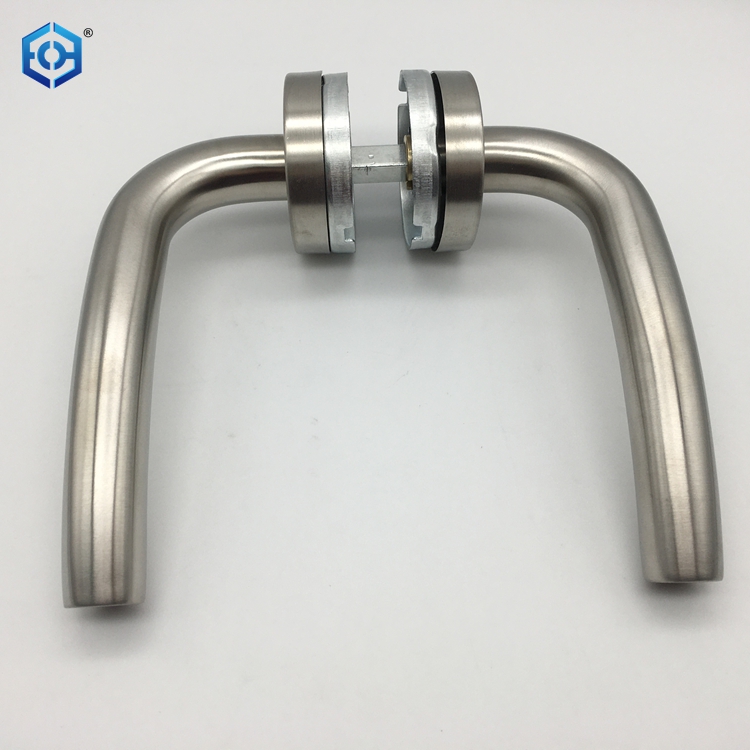 Stainless Steel Wave Style Lever Door Handle - Buy Lever Door Handle ...