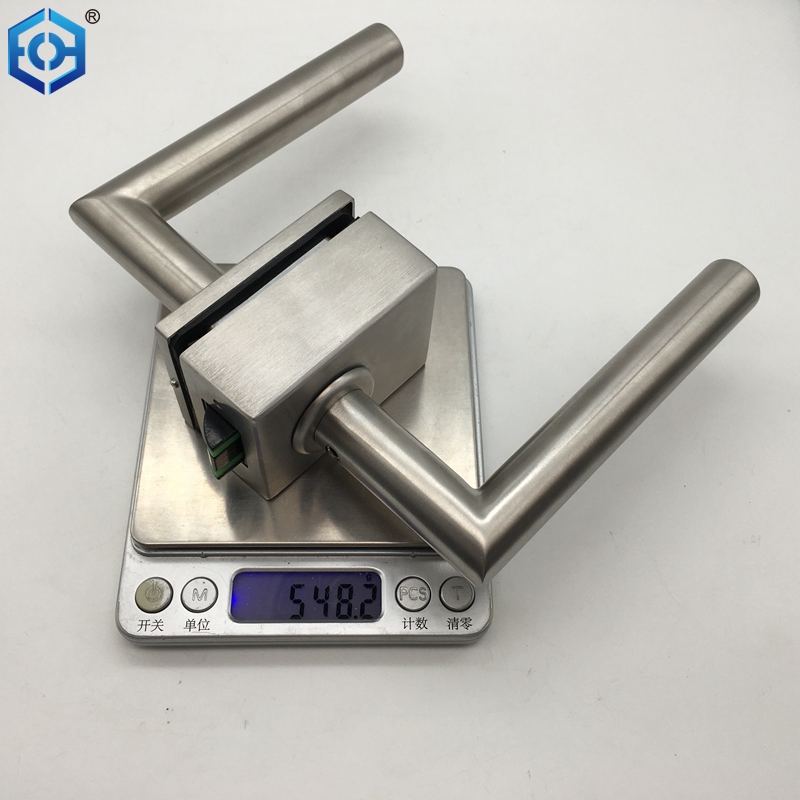 Stainless Steel Silent Glass Mounted Passage Glass Door Locks Buy Safety Bar For Sliding Glass