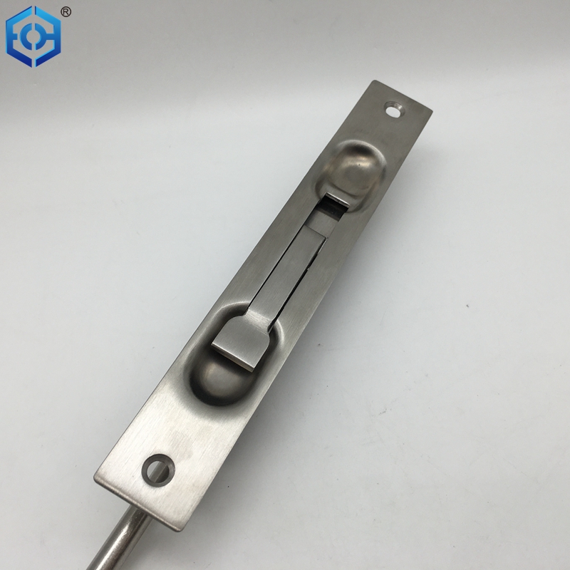 Solid Stainless Steel Extension Flush Bolt in Satin Nickel - Buy rack ...
