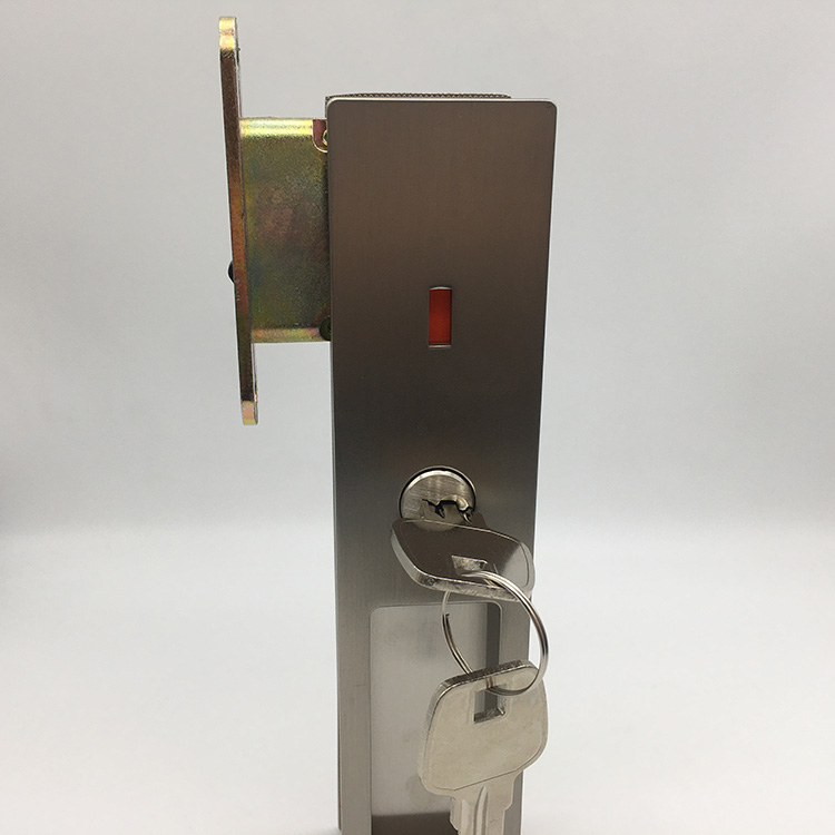SN Zinc Alloy Wooden Indicator Interior Sliding Patio Door Lock with ...