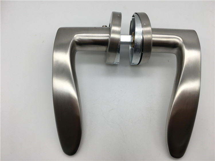 Custom Satin SSS Stainless Steel Solid Front Door Handles - Buy Front ...