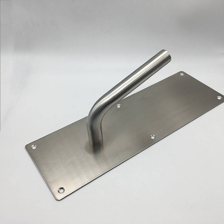 Hands Free Door Handle Stainless Steel Hands Free Arm Pull with Plate ...