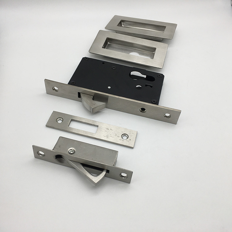 Sliding Door Lock with Hook Factory Concealed Recessed Square Sliding ...