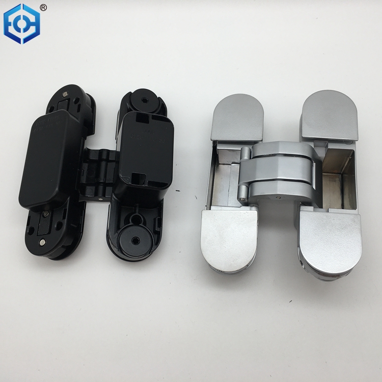 3-way Adjustable Concealed Hinge for 60kg Load Capacity Door Invisible ...