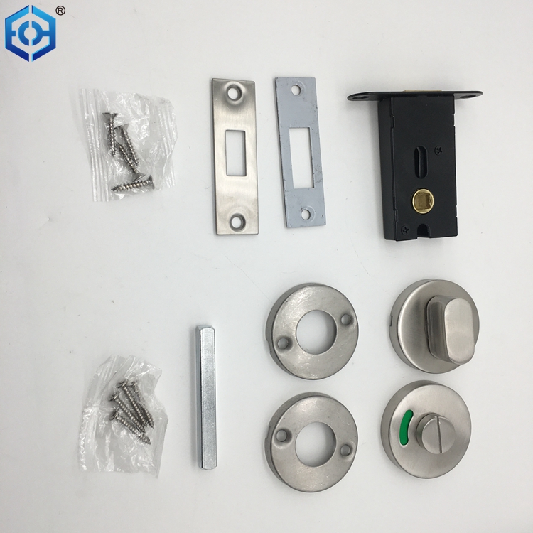 Bathroom Toilet WC Red Or Green Indicate Thumb Turn Deadbolt Lock - Buy ...