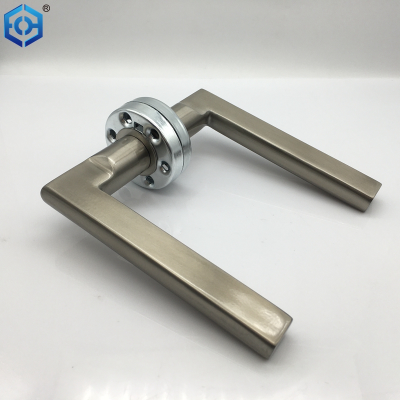 Stainless Steel Modern Lever Door Handles Available in Passage Privacy ...
