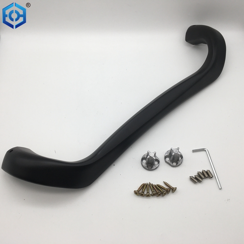 Keyed Black Sliding Patio Door Lock with Double Hook for Aluminum Frame ...