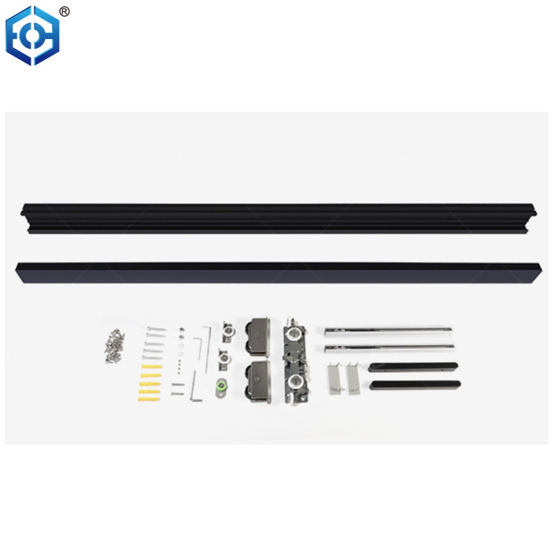 Soft Closing Interior Wall Mount Hidden Track Floating Sliding Door ...