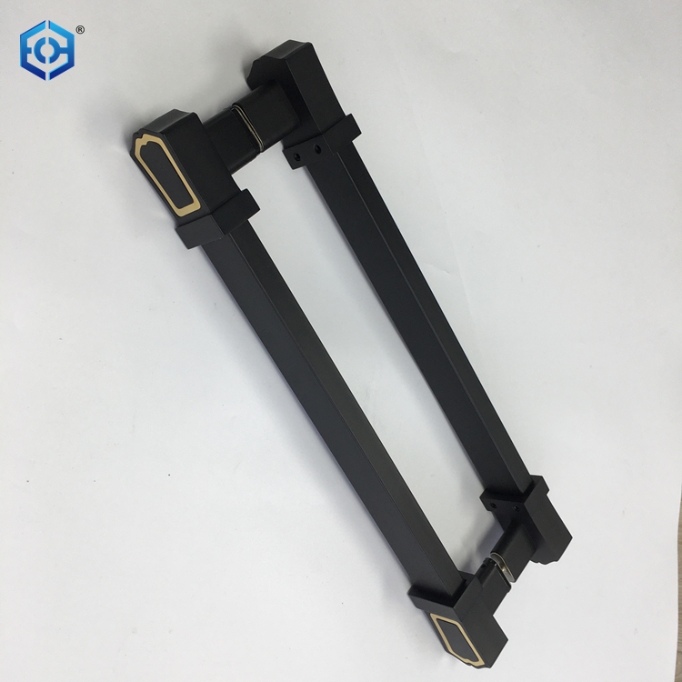 Black Classical Stainless Steel Glass Shower Room Hardware - Buy shower ...