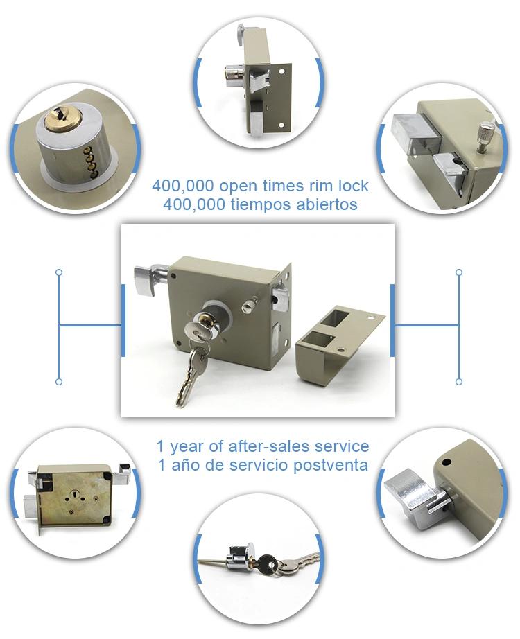 Jimmy Proof Light Latches Night Latch Single Cylinder Rim Lock - Buy ...