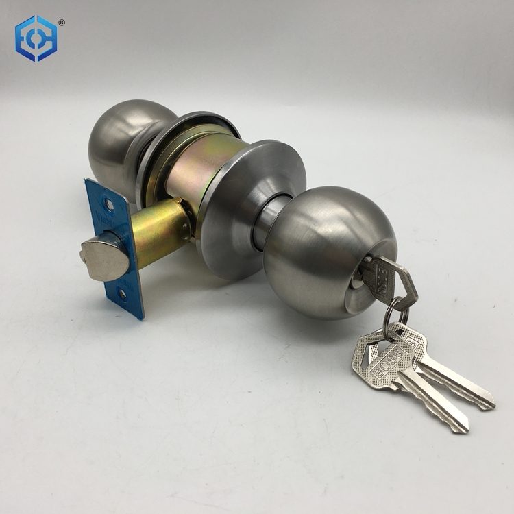 Stainless Steel Double Sided Door Handle And Door Knob Lock - Buy ...