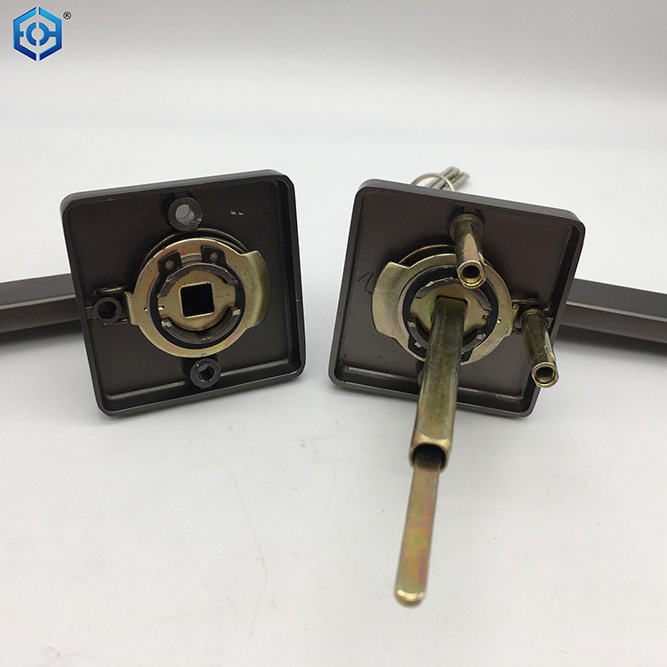 Zinc Alloy for Russia Door Lever Handle Privacy Lock - Buy five lever ...