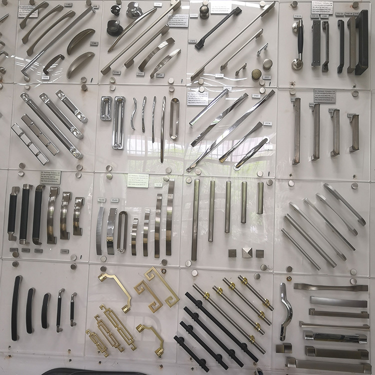 Color Custom Aluminium Extrusion Handle for Furniture Kitchen Cabinet ...