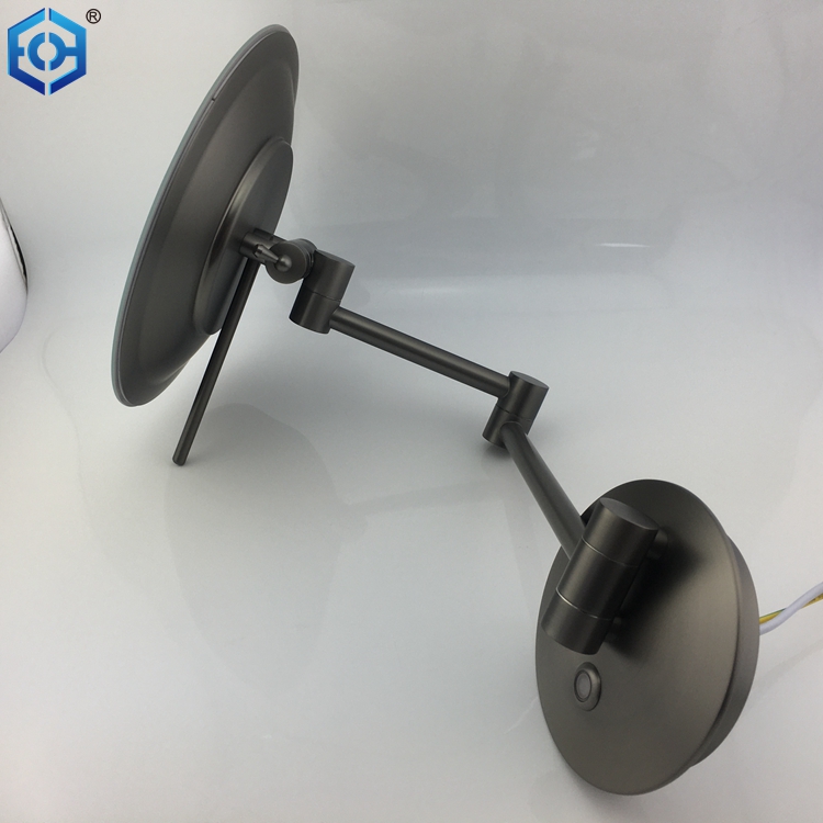 Bathroom Wall Mounted Foldable Vanity Mirror With Lights - Buy foldable ...