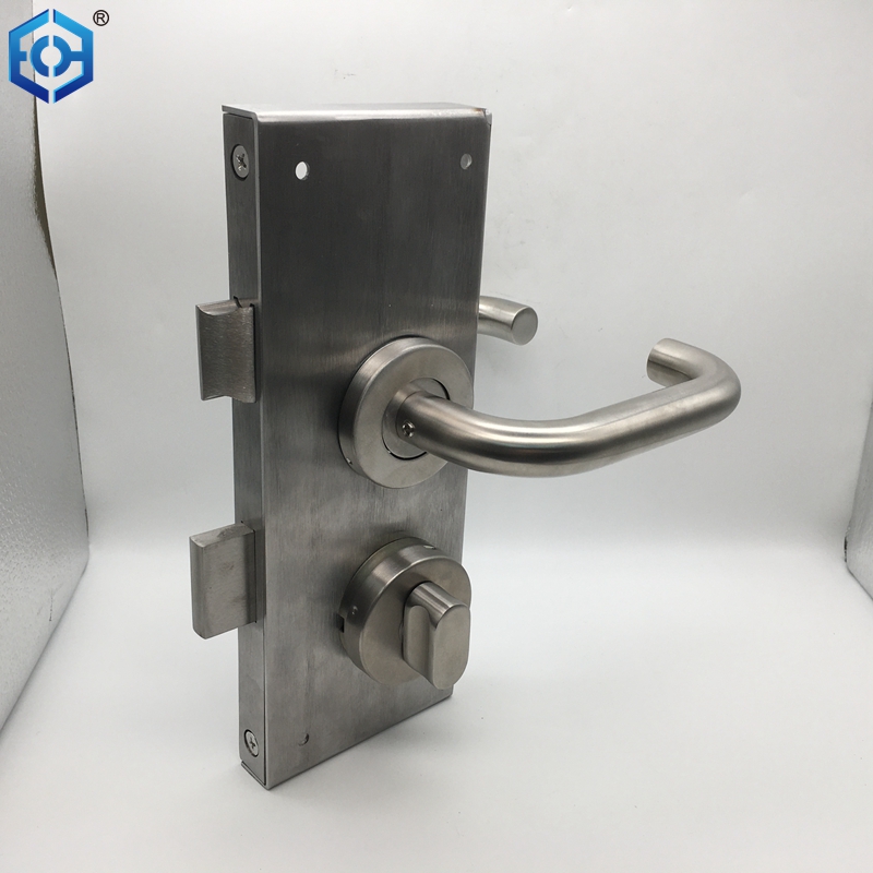 Bathroom Lock Set Stainless Steel Rim Lock with Indication And Handle ...
