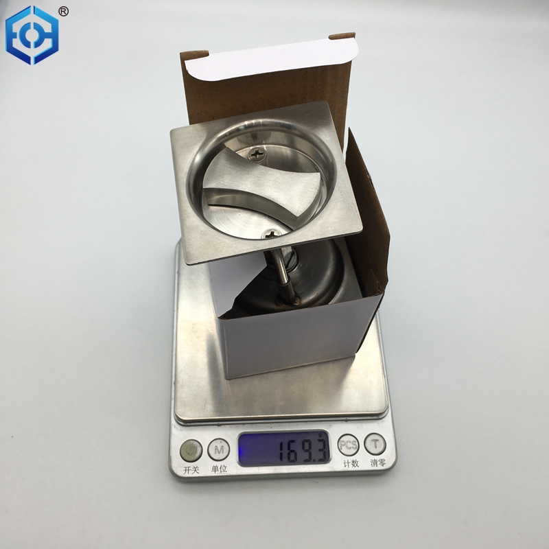 Modern Square Style Stainless Steel Pocket Sliding Door Lock - Buy ...