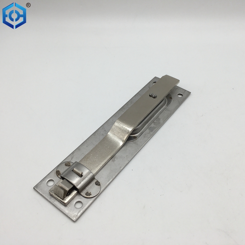 Stainless Steel Latch Sliding Door Lock Surface Mounted Slide Bolt For ...