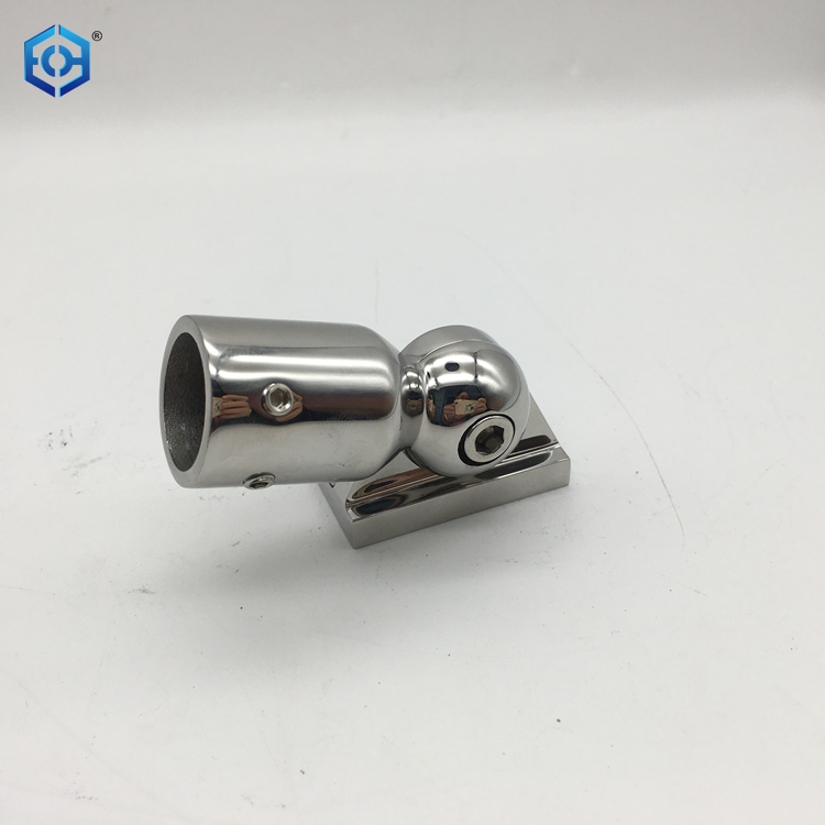 Stainless Steel Pipe To Wall Connector with Adjustable Angle Ø19 - Buy ...