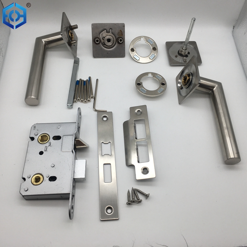 Door Handle CORNER 90° Rotatable Sprung on Round Or Square Magnet ...