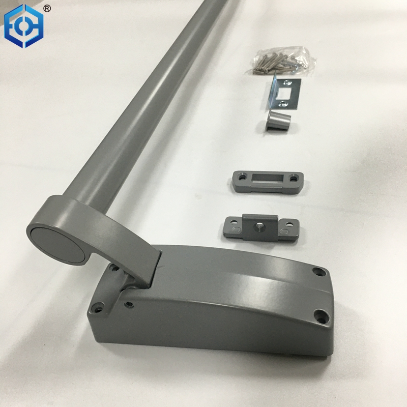 European Type Aluminum Body And Iron Tube Cross Bar Panic Exit Device ...