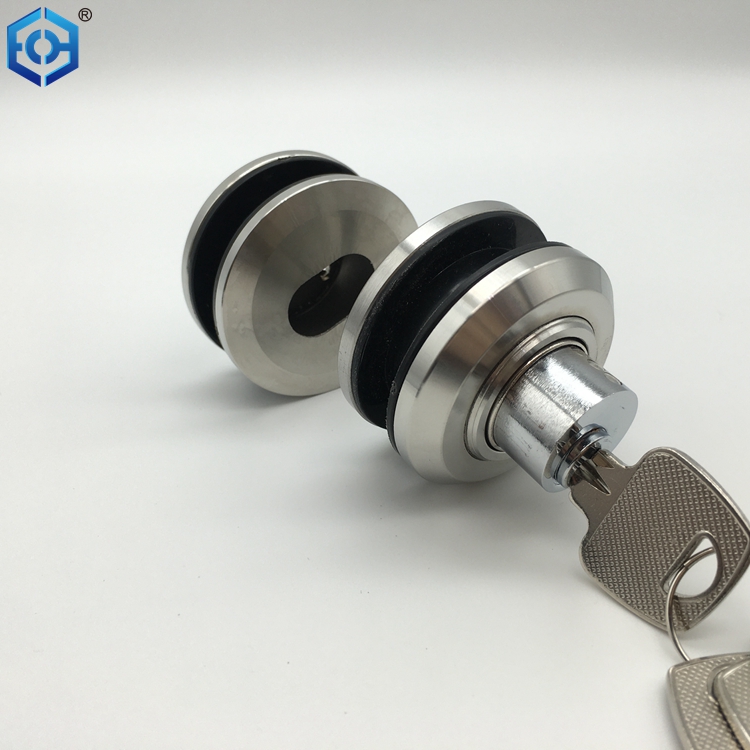 304 Stainless Steel Sliding Glass Door Push Lock with Four Keys - Buy ...