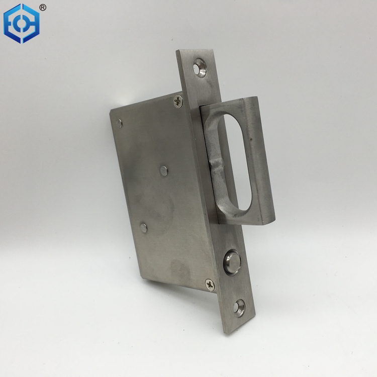 Solid Stainless Steel Pocket Door Sliding Door Mortise Lock with Handle ...