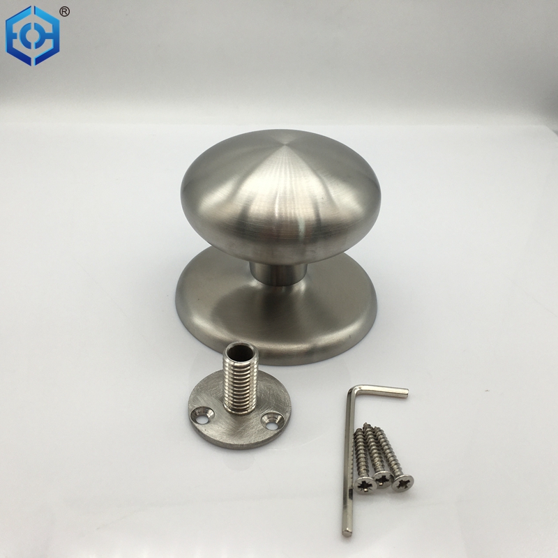 Round Stainless Steel Door Knob Handle Lockset Room Door Lock - Buy ...
