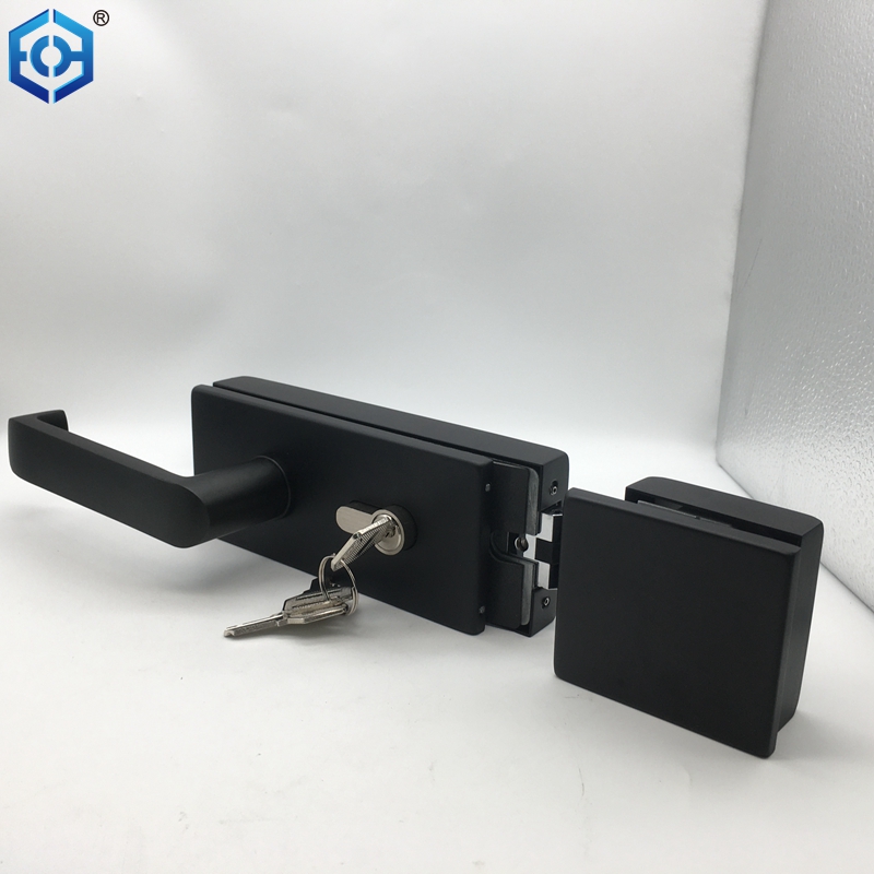 Double Side Glass Door Aluminum Or Stainless Steel 304 Door Lock with ...