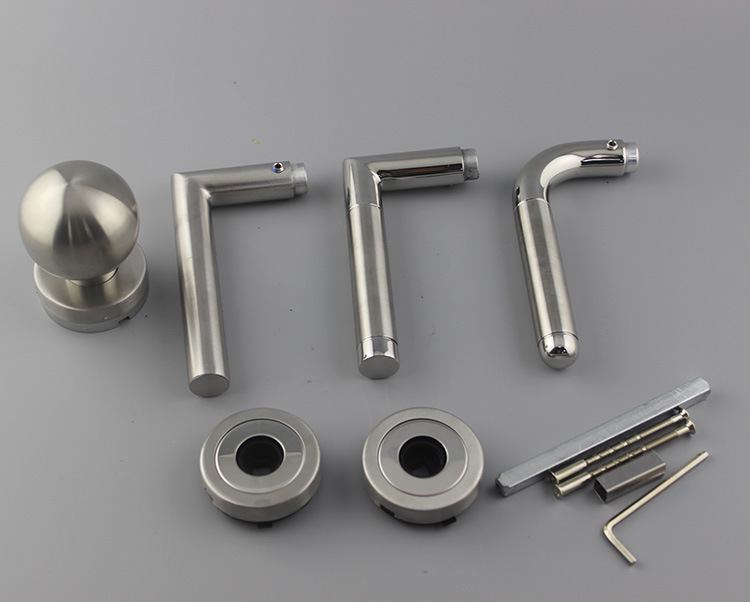 Double Sided Tube Lever Modern Stainless Steel SUS304 Door Handle - Buy ...