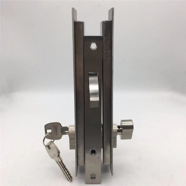 SSS Sliding Door Lock Flush Handle Finger Pull Set Kitchen Bathroom ...